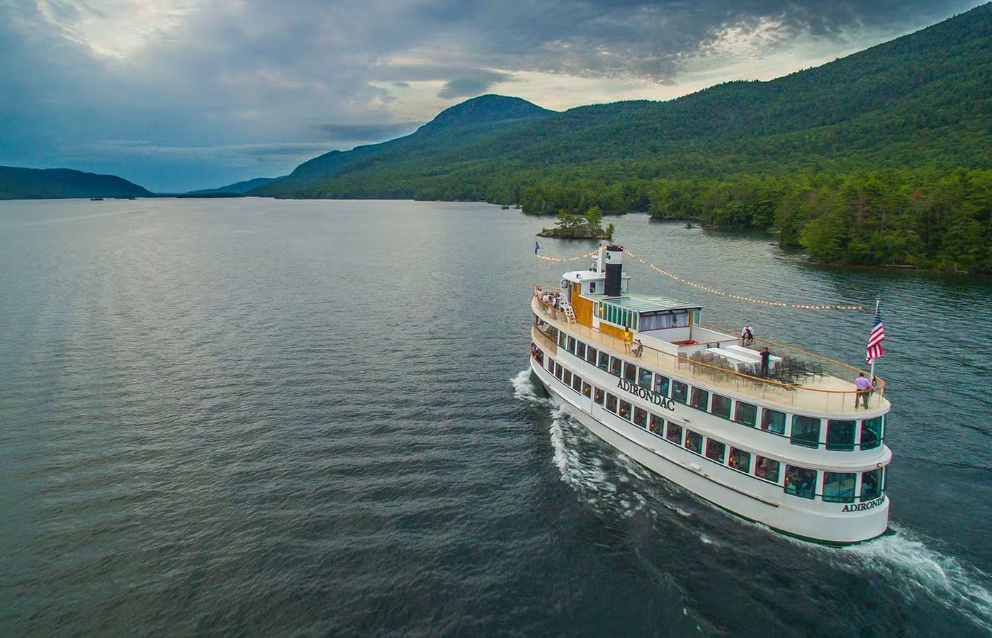 Historic Sightseeing Cruise Aboard the Adirondac